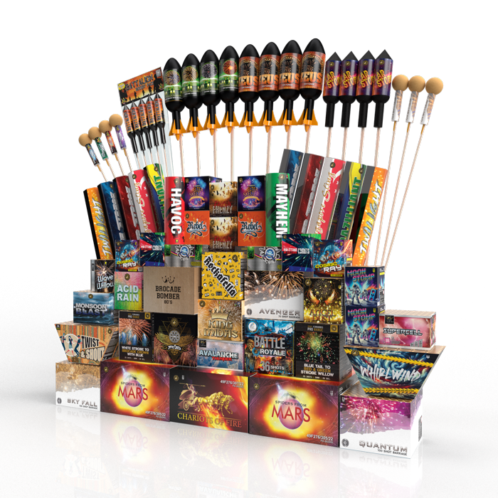 Invincible Display Pack / Combo 11 | Dynamic Fireworks
